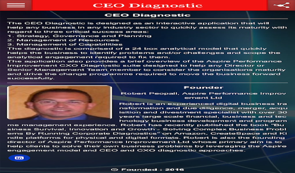 CEO Diagnostic - App on Amazon Appstore