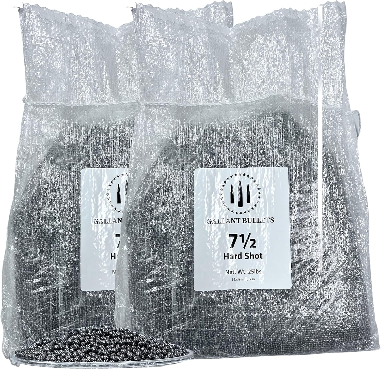 Amazon.com : Gallant Bullets Lead Shot Bag - 50lb Weighted Lead Shot ...