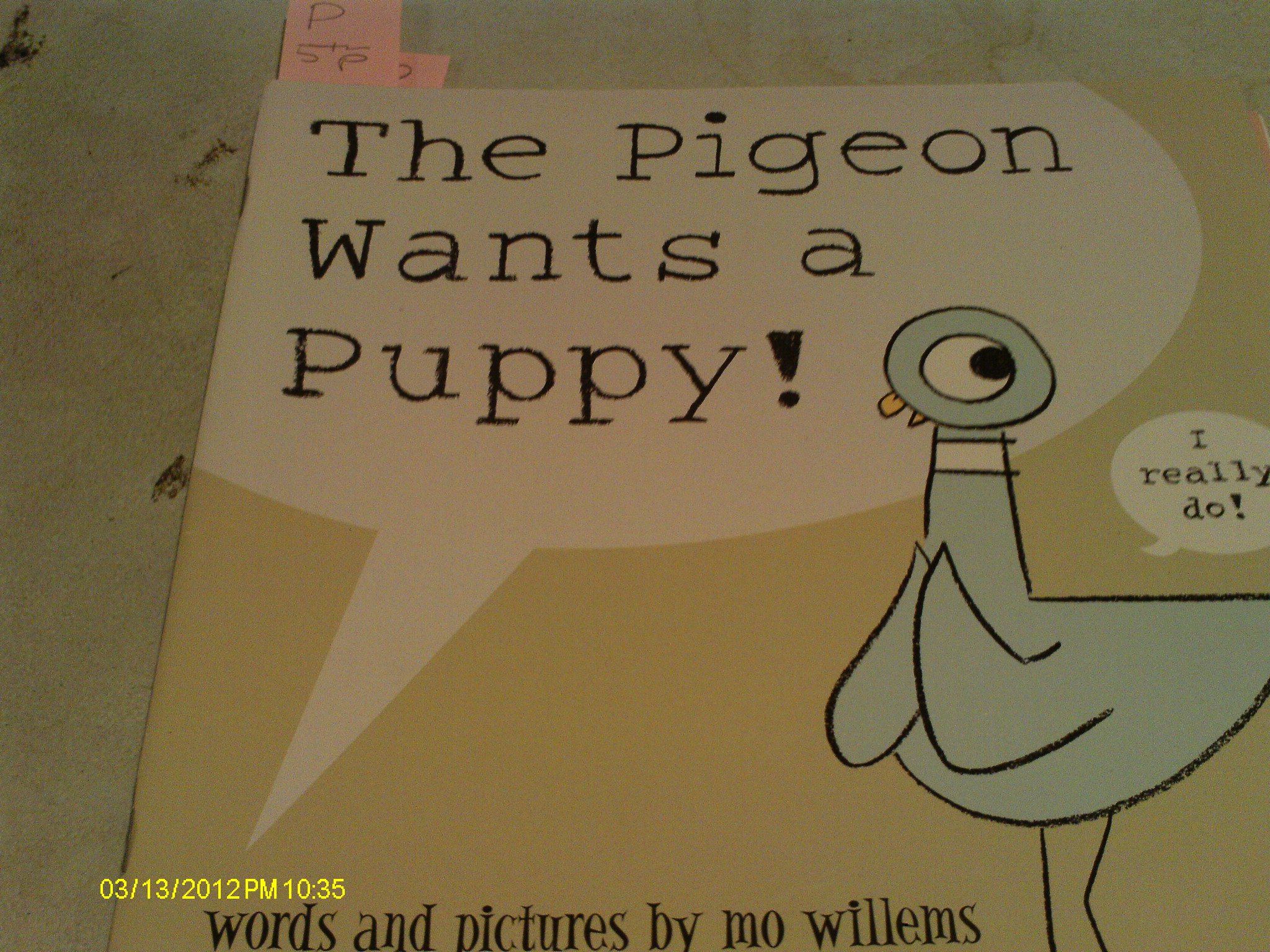 The Pigeon Wants a Puppy!: Mo Willems: 9780545155144: Amazon.com: Books