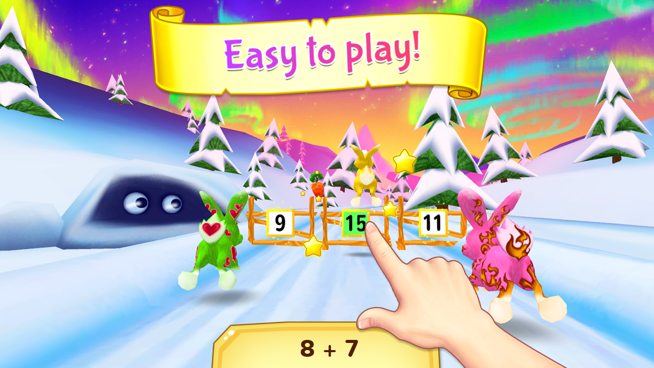 Wonder Bunny Math Race: Pre School App for Numbers, Addition and ...