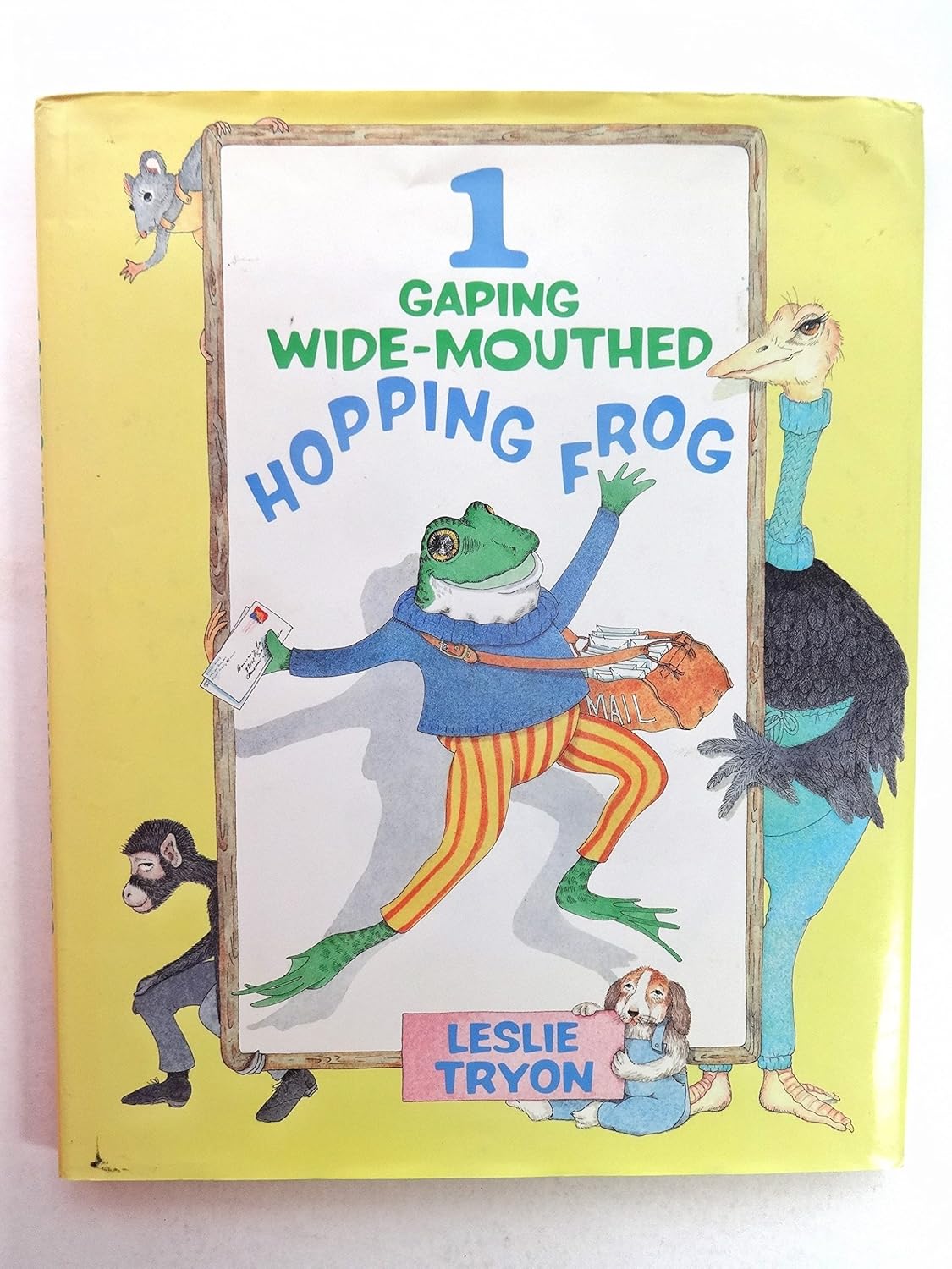 One Gaping Wide-Mouthed Hopping Frog: Tryon, Leslie: 9780689317859 ...
