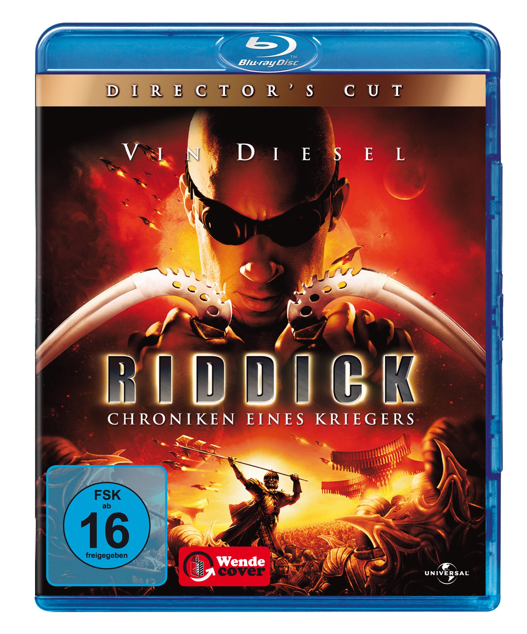 Riddick - Chroniken eines Kriegers [Alemania] [Blu-ray]: Amazon.es ...