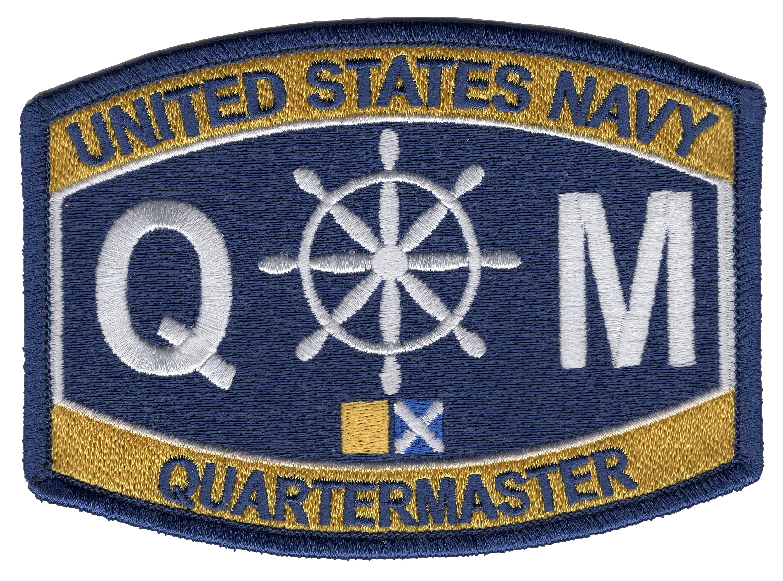 Amazon.com: Navy Quartermaster Rating Patch - QM : Clothing, Shoes ...