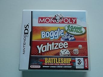 Amazon.co.jp: Hasbro Compilation: Monopoly/Boggle/Yahtzee/Battleships ...