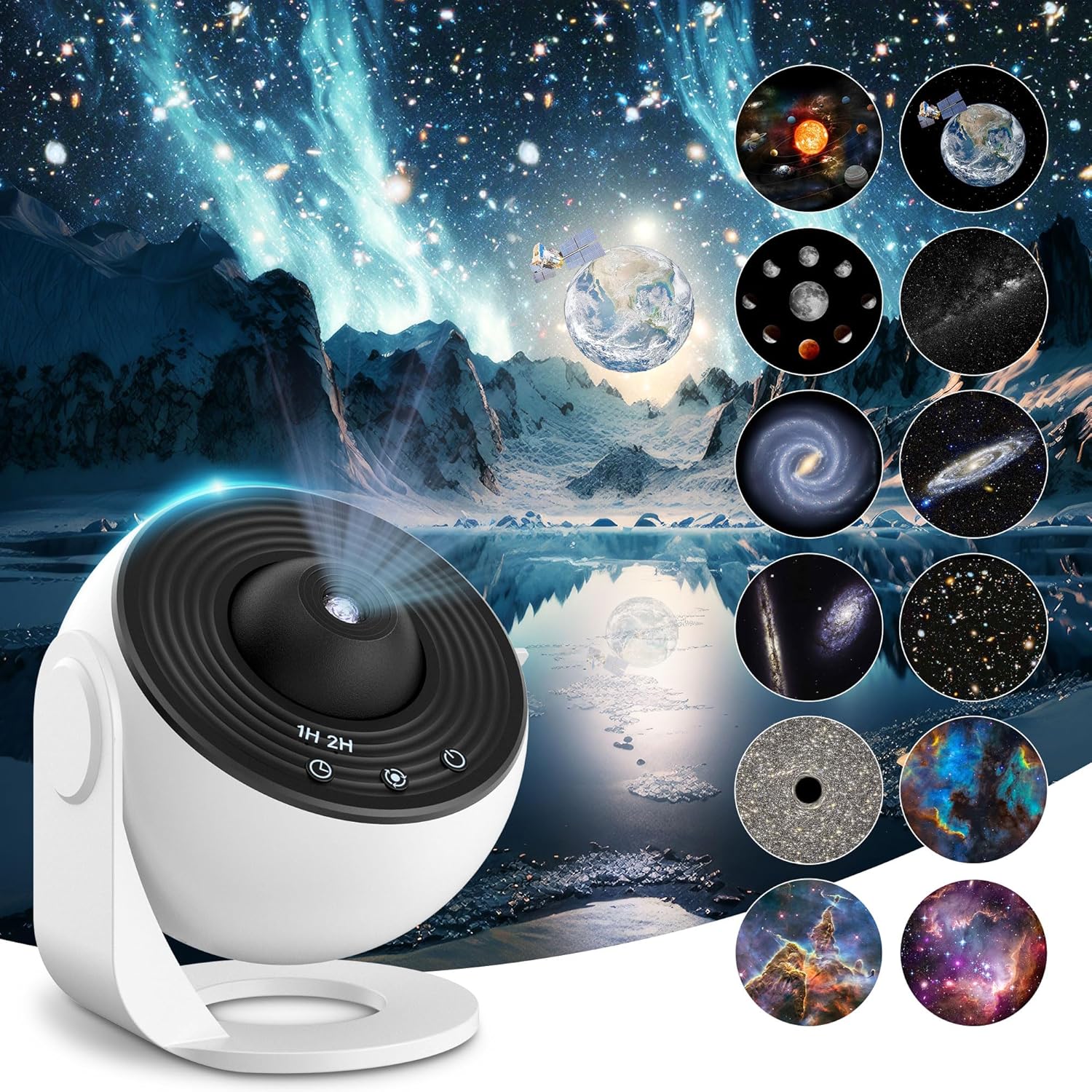 Galaxy Star Projector, Planetarium Star Projector, Realistic Starry Sky ...