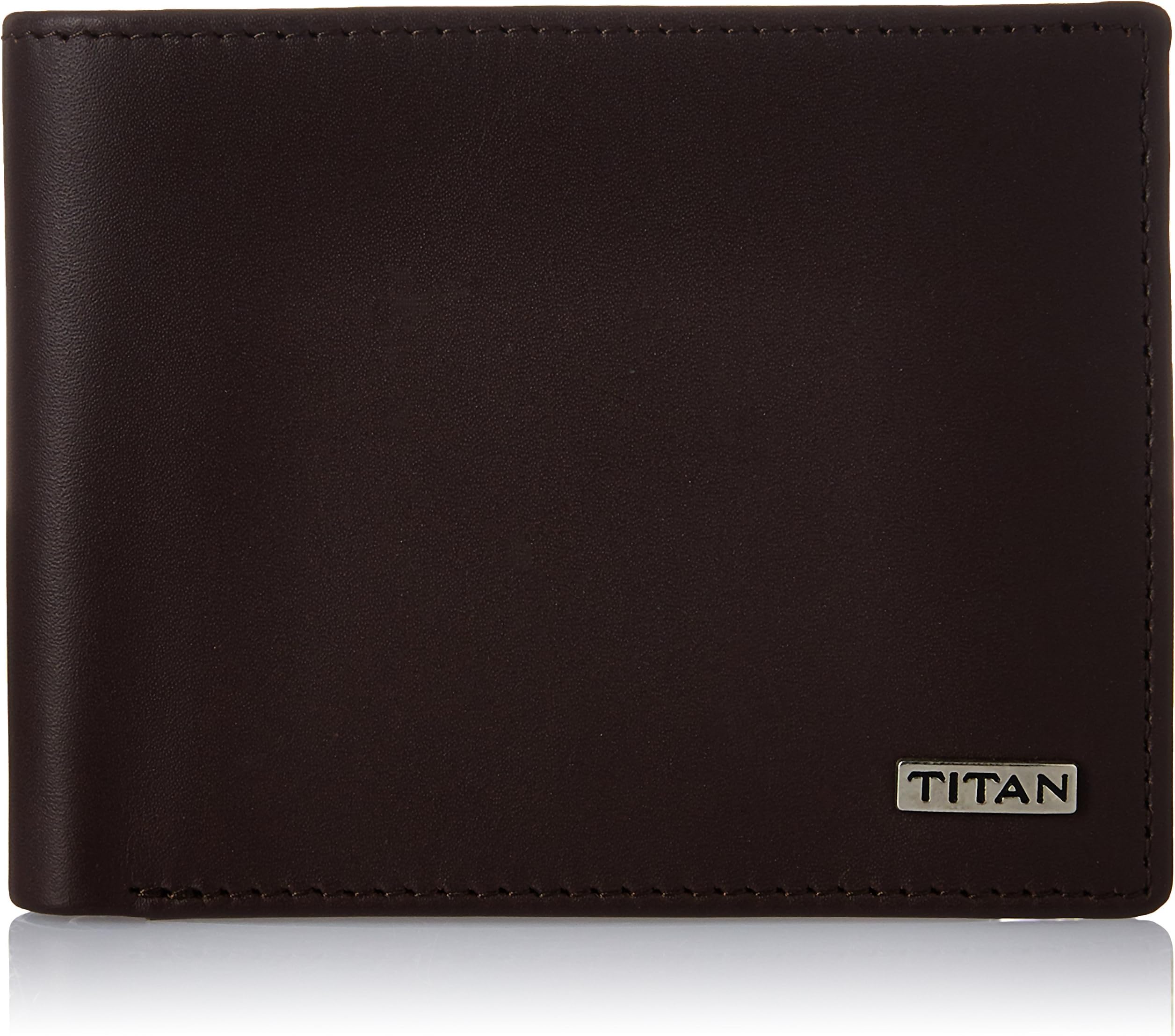 Buy Titan Tan Leather Bifold RFID Wallet at Amazon.in