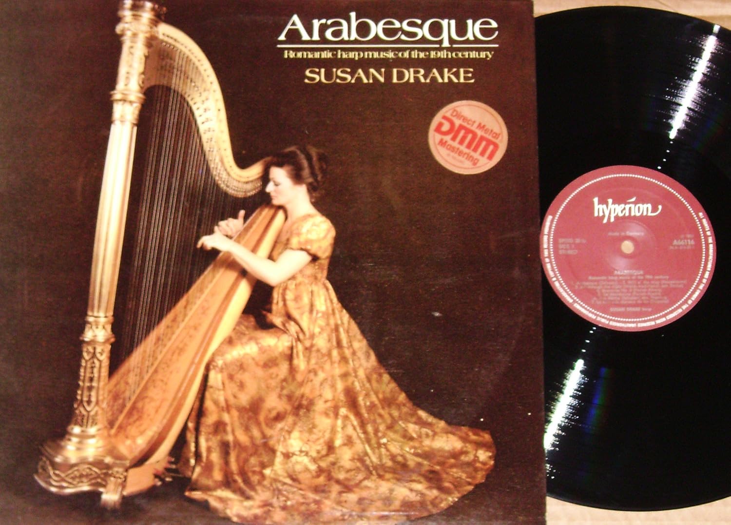 SUSAN DRAKE - Arabesque; Romantic Harp Music Of The 19th Century UK ...