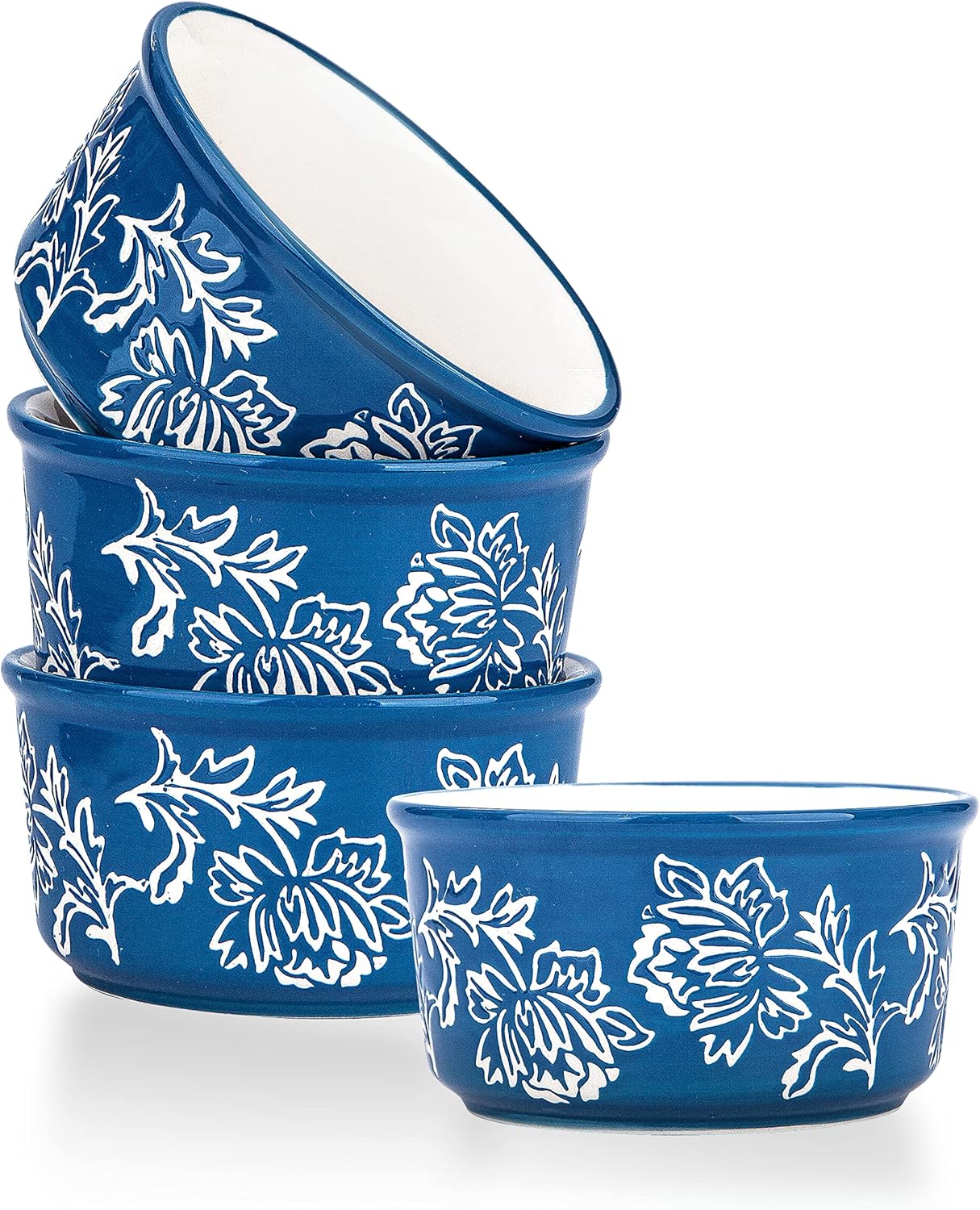 Amazon.com: Wisenvoy Ramekins Creme Brulee Ramekins Ceramic Ramekins 8 ...