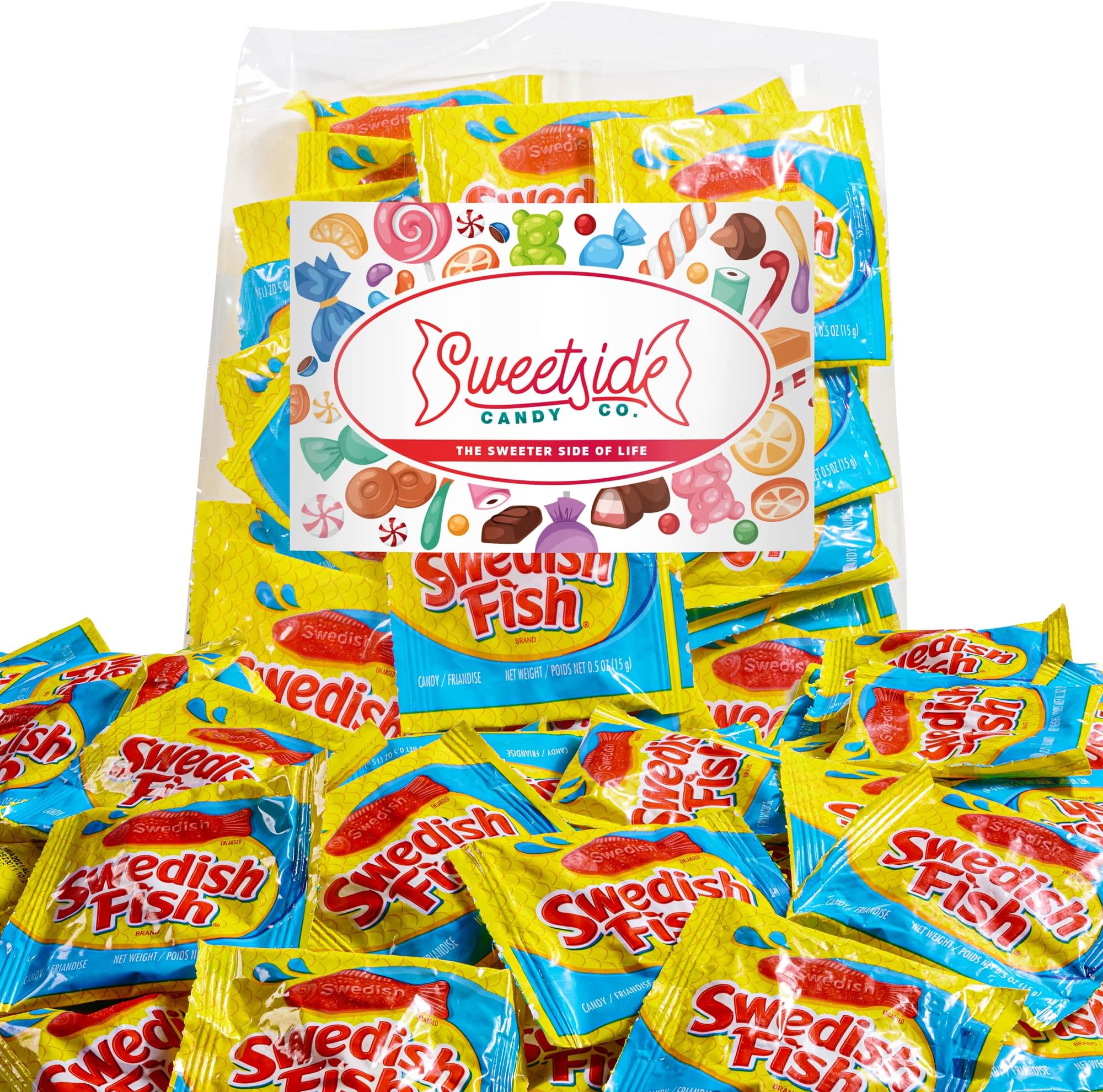 Amazon.com : Swedish Fish 43146 Grab-and-Go Candy Snacks in Reception ...