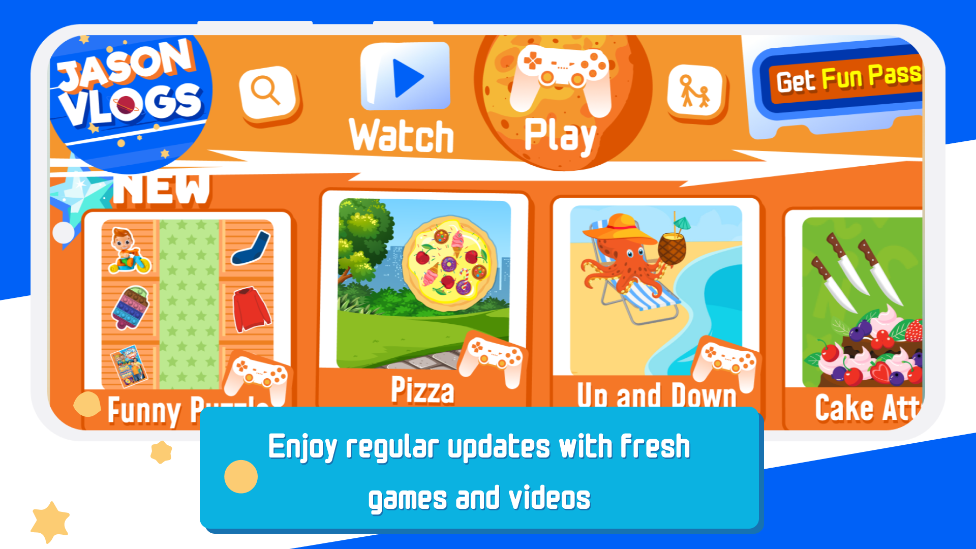 Jason Vlogs: games and video - App on the Amazon Appstore