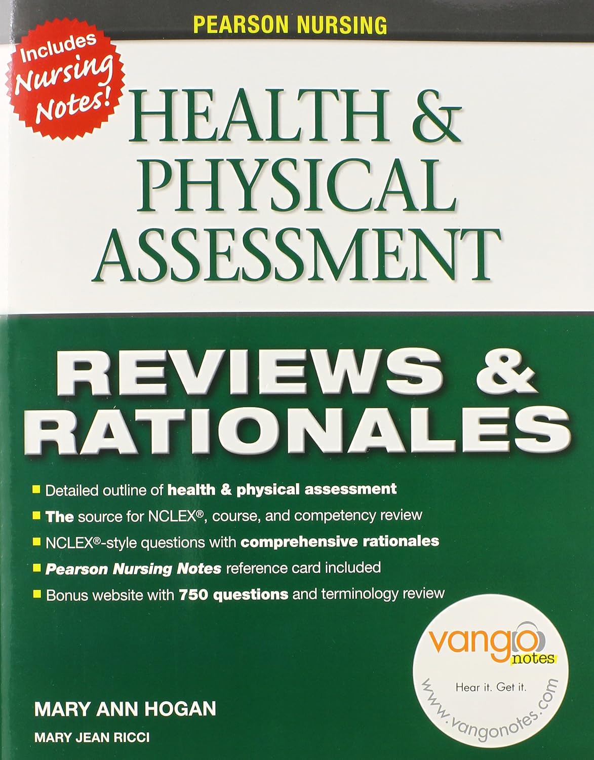 Pearson Reviews & Rationales: Health & Physical Assessment (Prentice ...