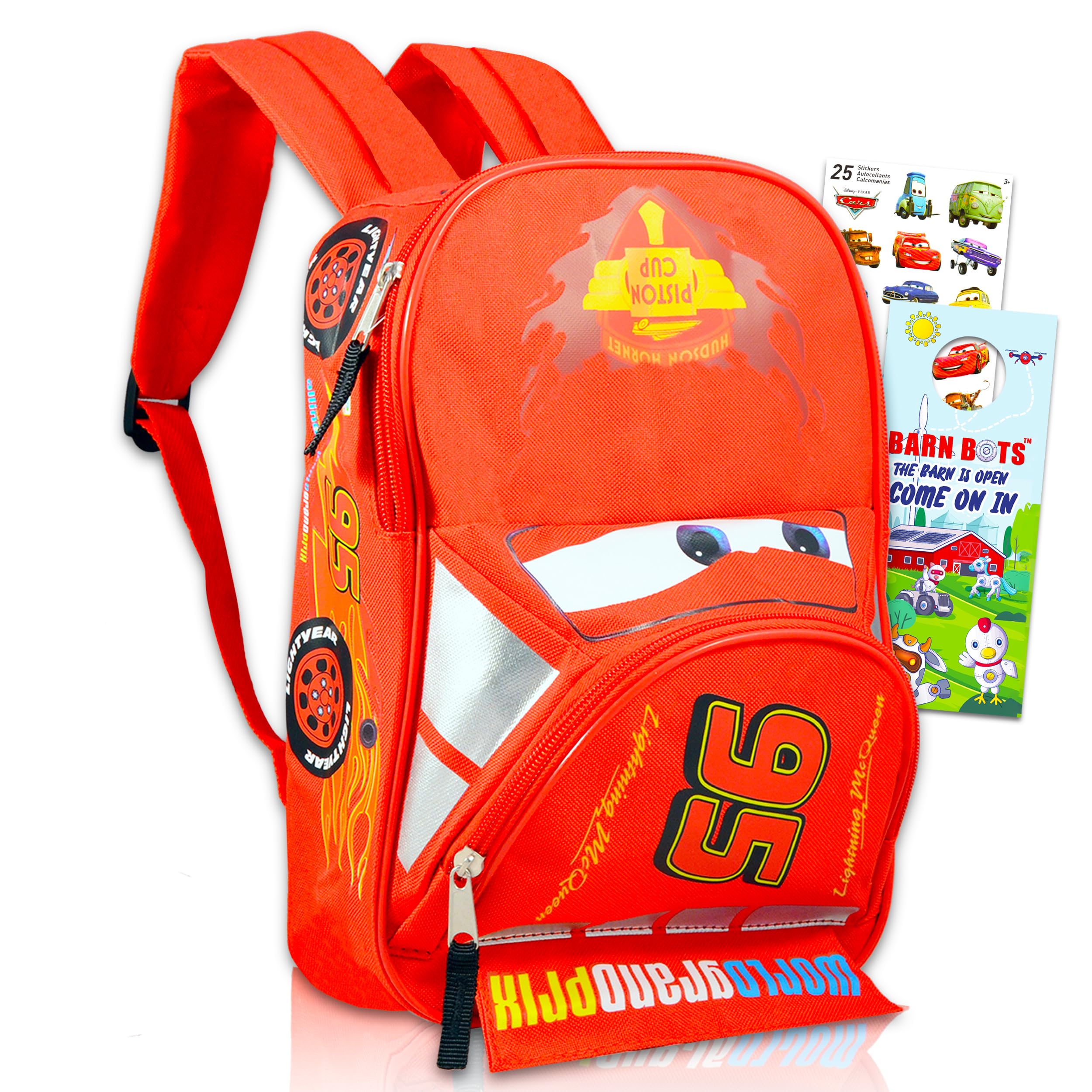 Buy Disney Cars Mini Backpack for Kids Boys ~ Premium 12" Lightning ...