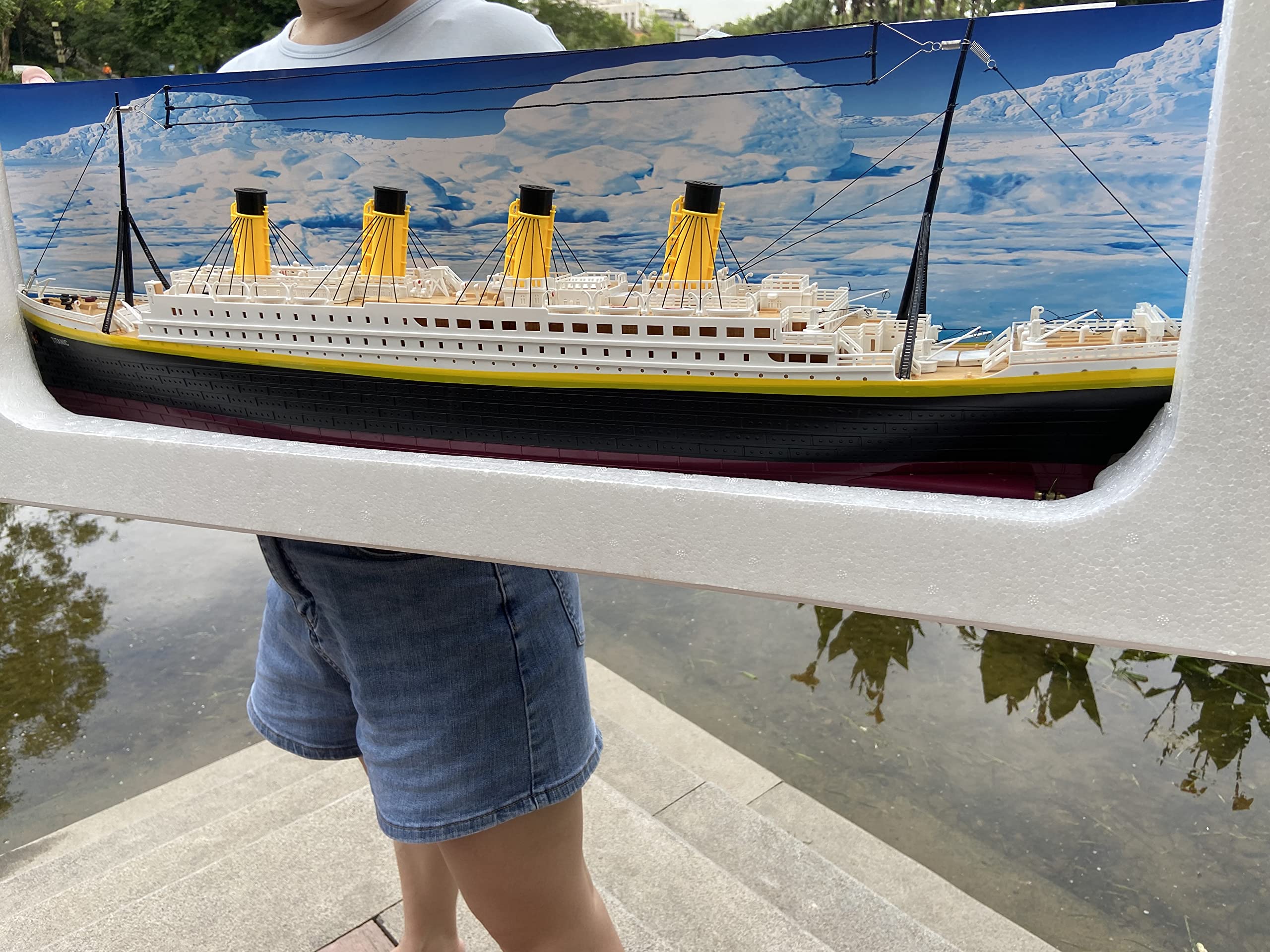 Buy Huge Model Remote Control Ship Classical Ship Model Remote Control ...