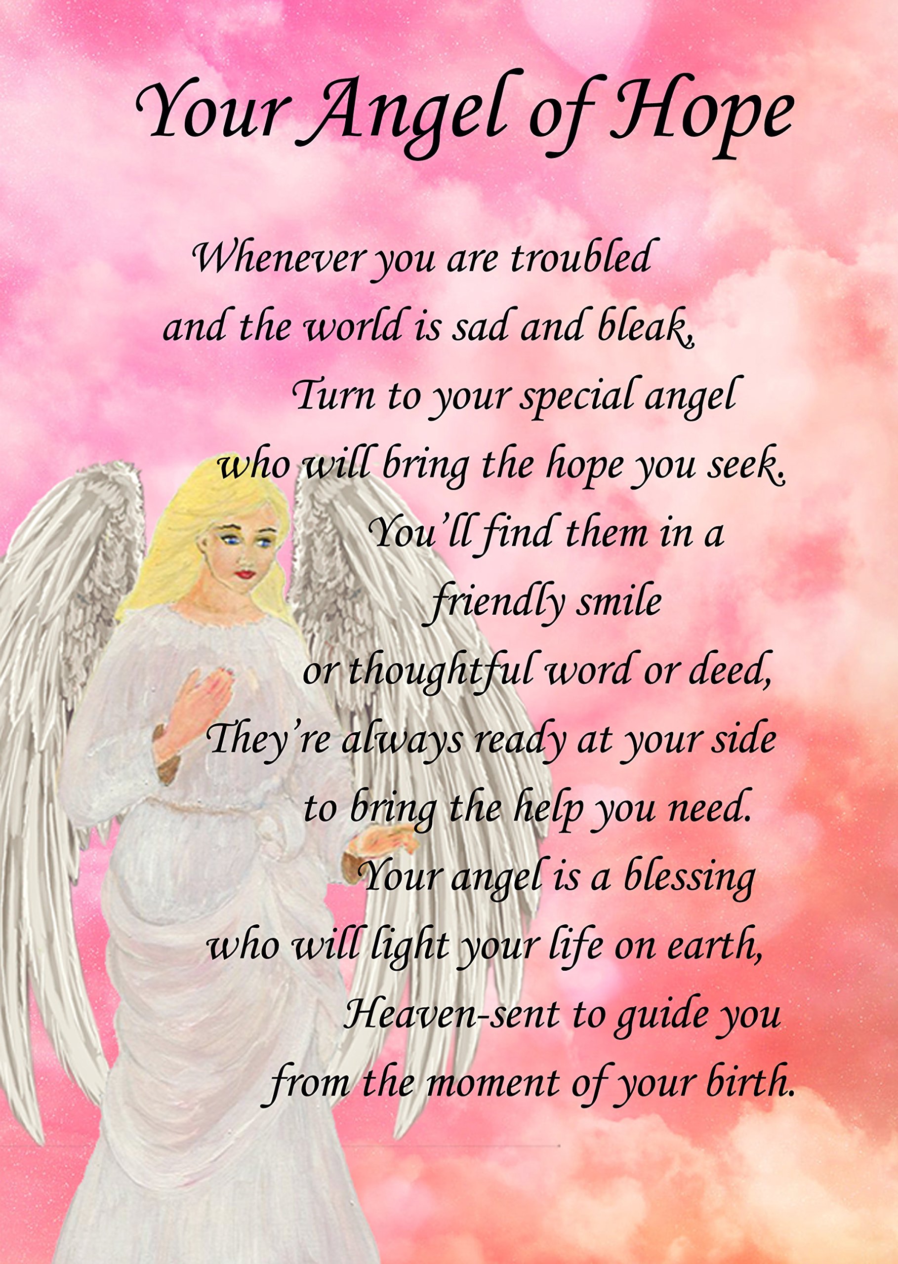 Our Angel Poem Little Angels Bears Of Hope