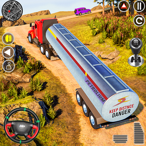 Oil Tanker Truck Driving Simulator 3D - Real Fuel Transporter Truck ...