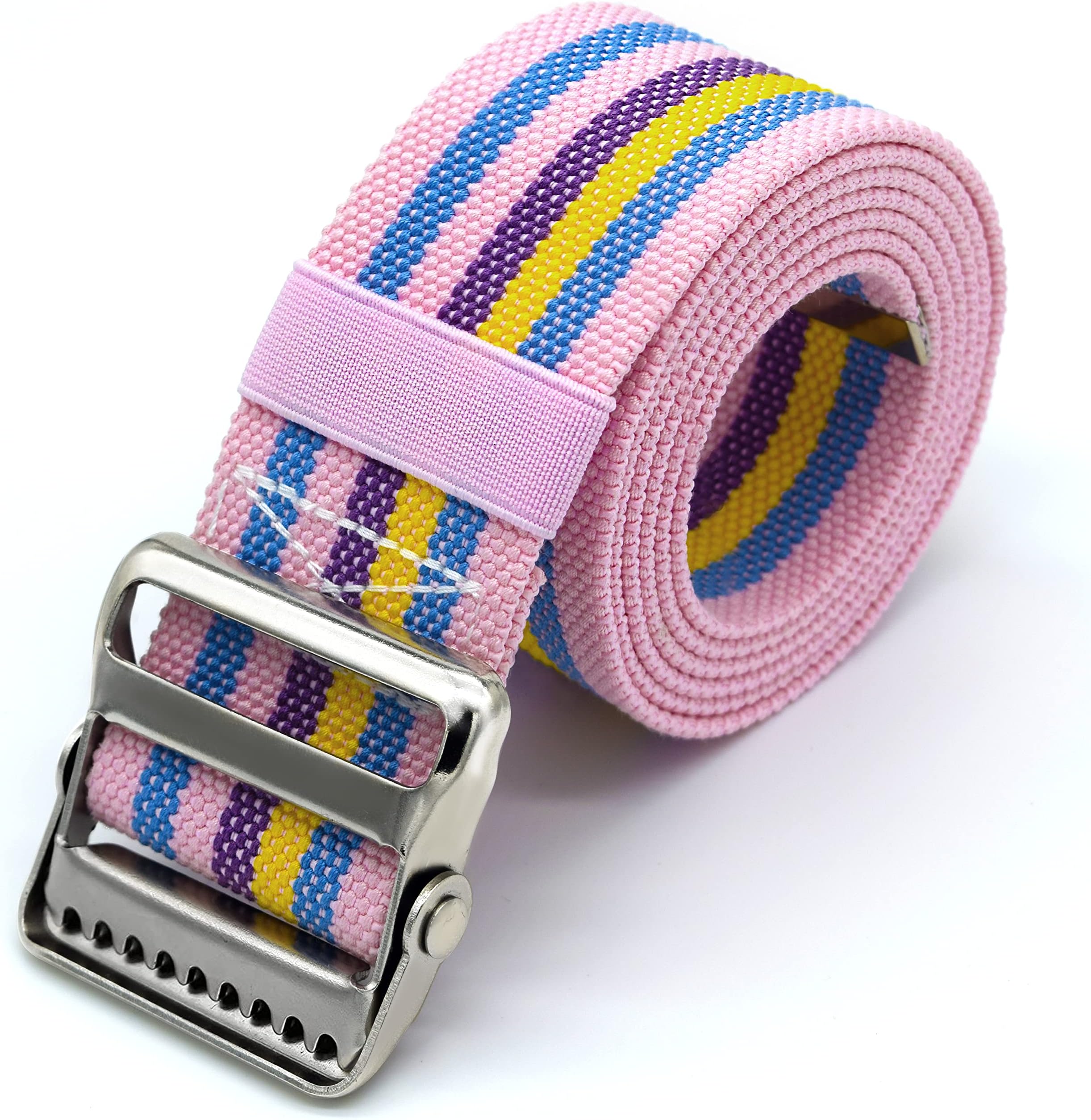 Amazon.com: Aliseniors Transfer and Gait Belt with Metal Buckle - 60 ...