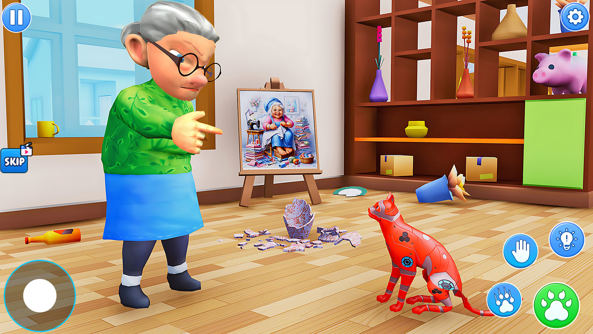 Cat Robot I'm Bad Cat Simulator - New Anger Gran vs Prank Cat Chaos ...