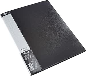 TIPTOP OFFICE Showmap PP A3 20 hoezen, zwart : Amazon.nl: Kantoorproducten