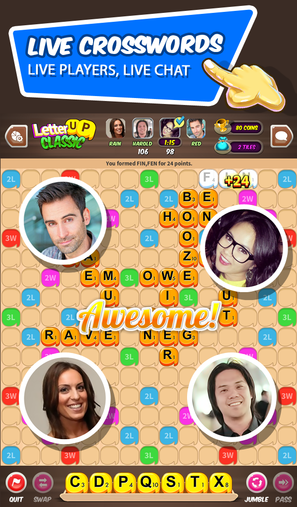 Letter UP: Live Word Game - App on Amazon Appstore