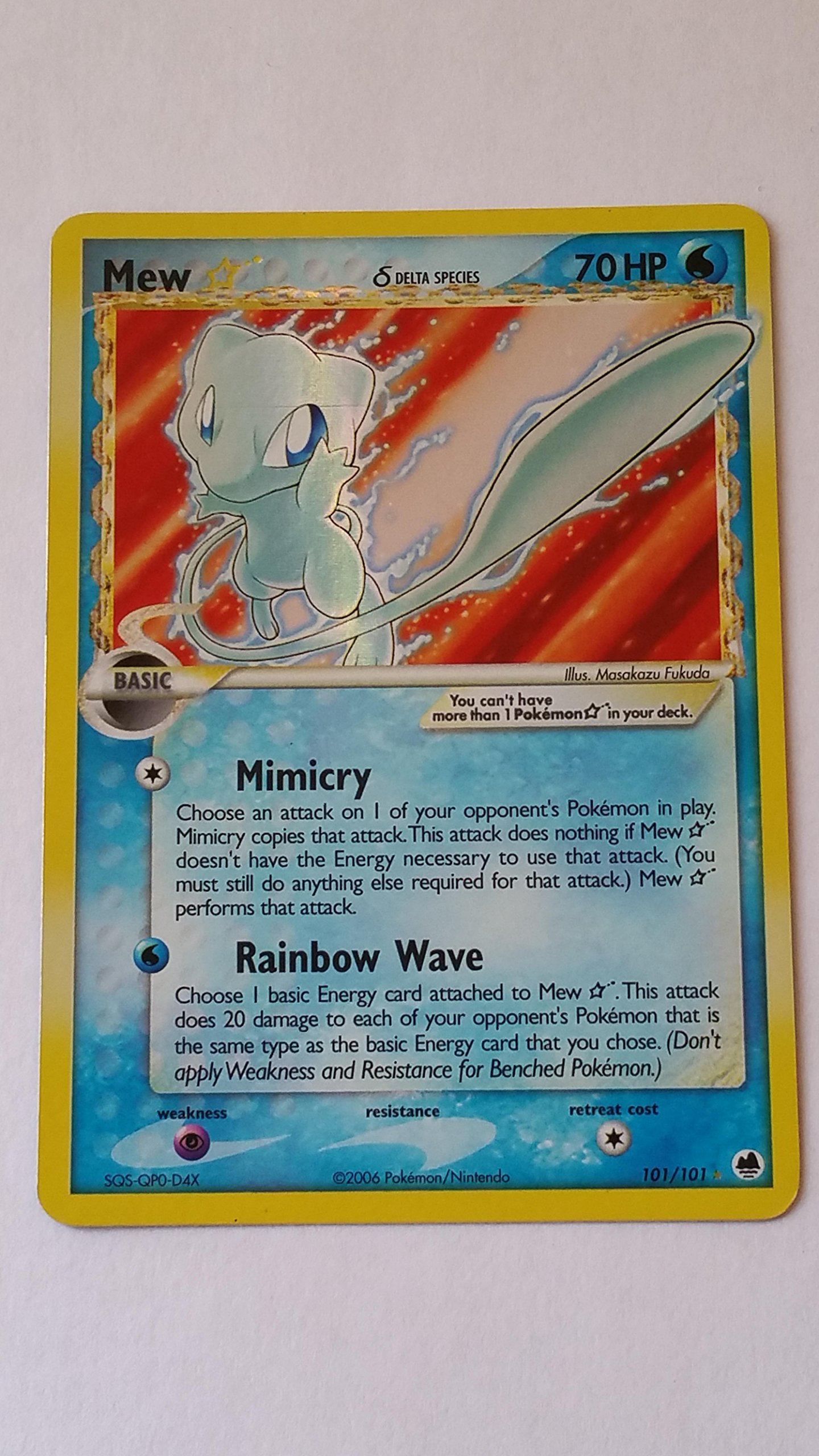 Shiny Pokemon Cards Mew