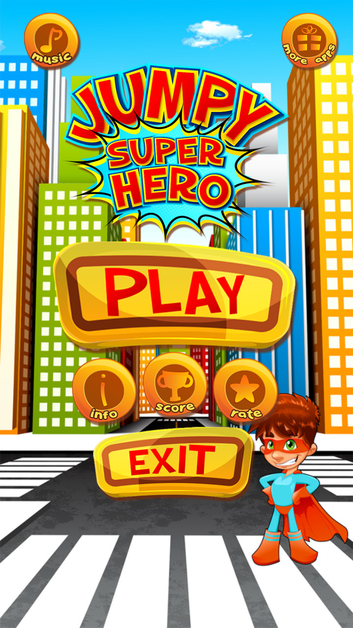 Jumpy Super Hero - App on Amazon Appstore