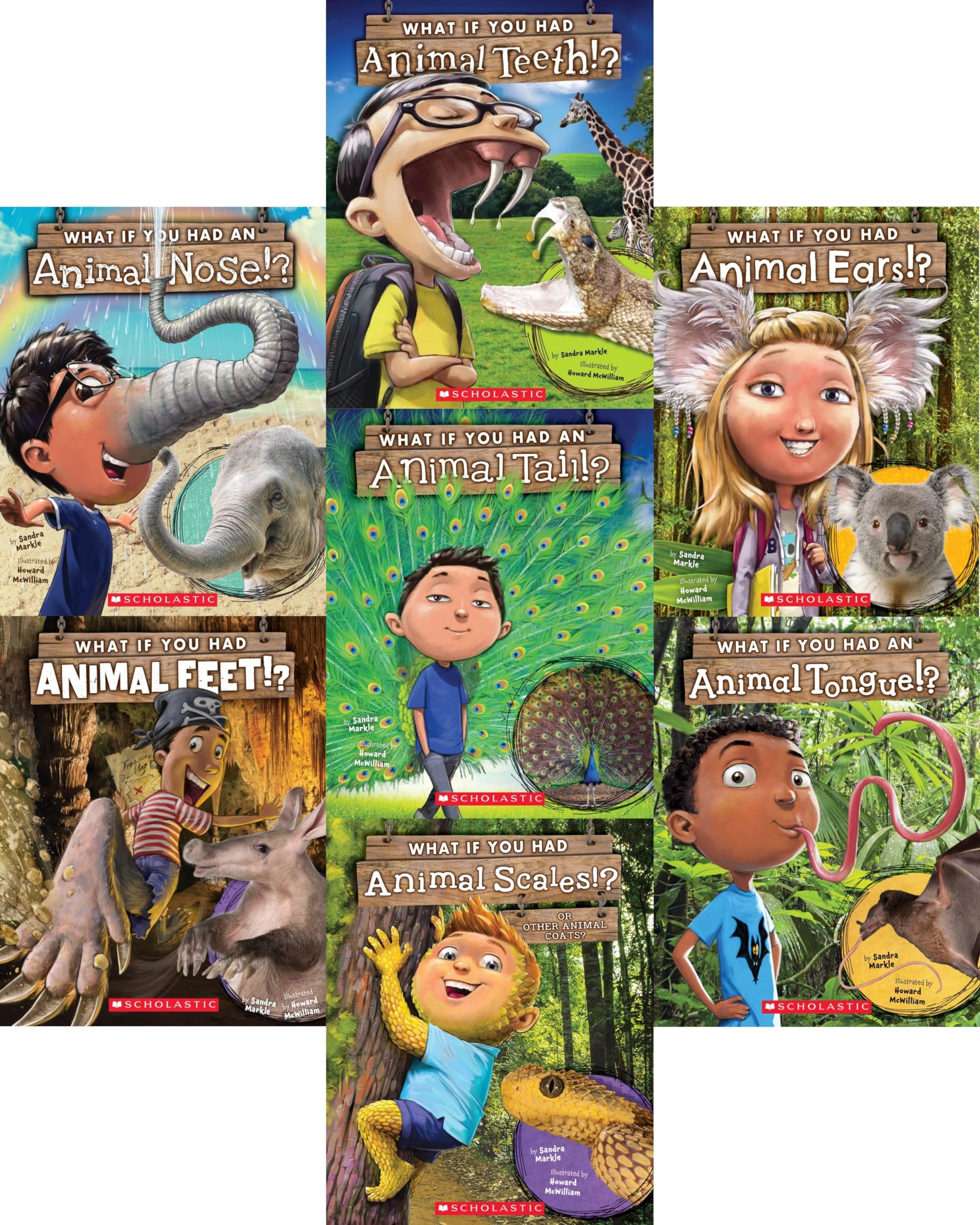 What if You Had Animal Parts!? 7 Book Set : Sandra Markle: Amazon.co.uk ...