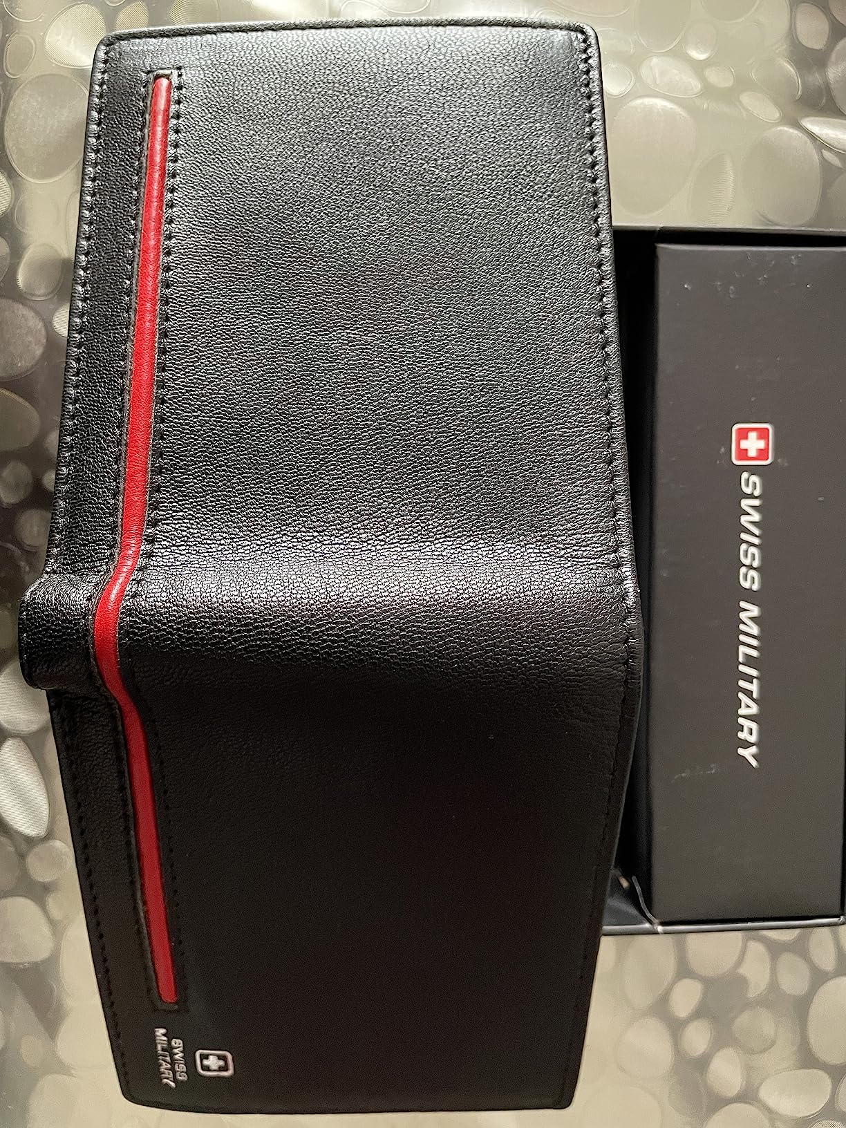 Buy Swiss Military Leather Men wallet(BLACK/BROWN) at Amazon.in