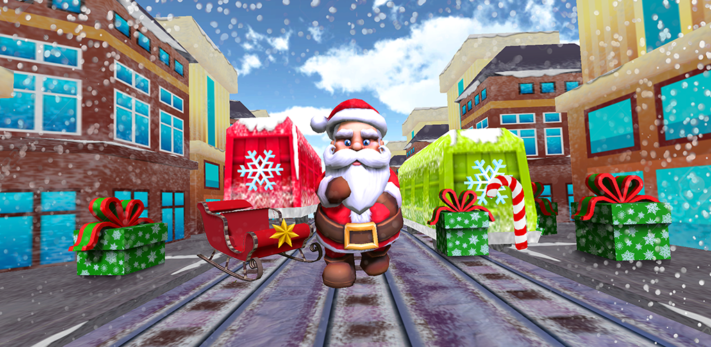 Fun Santa Clause Runner Rides Endless Game: Subway Fun Racing Game ...