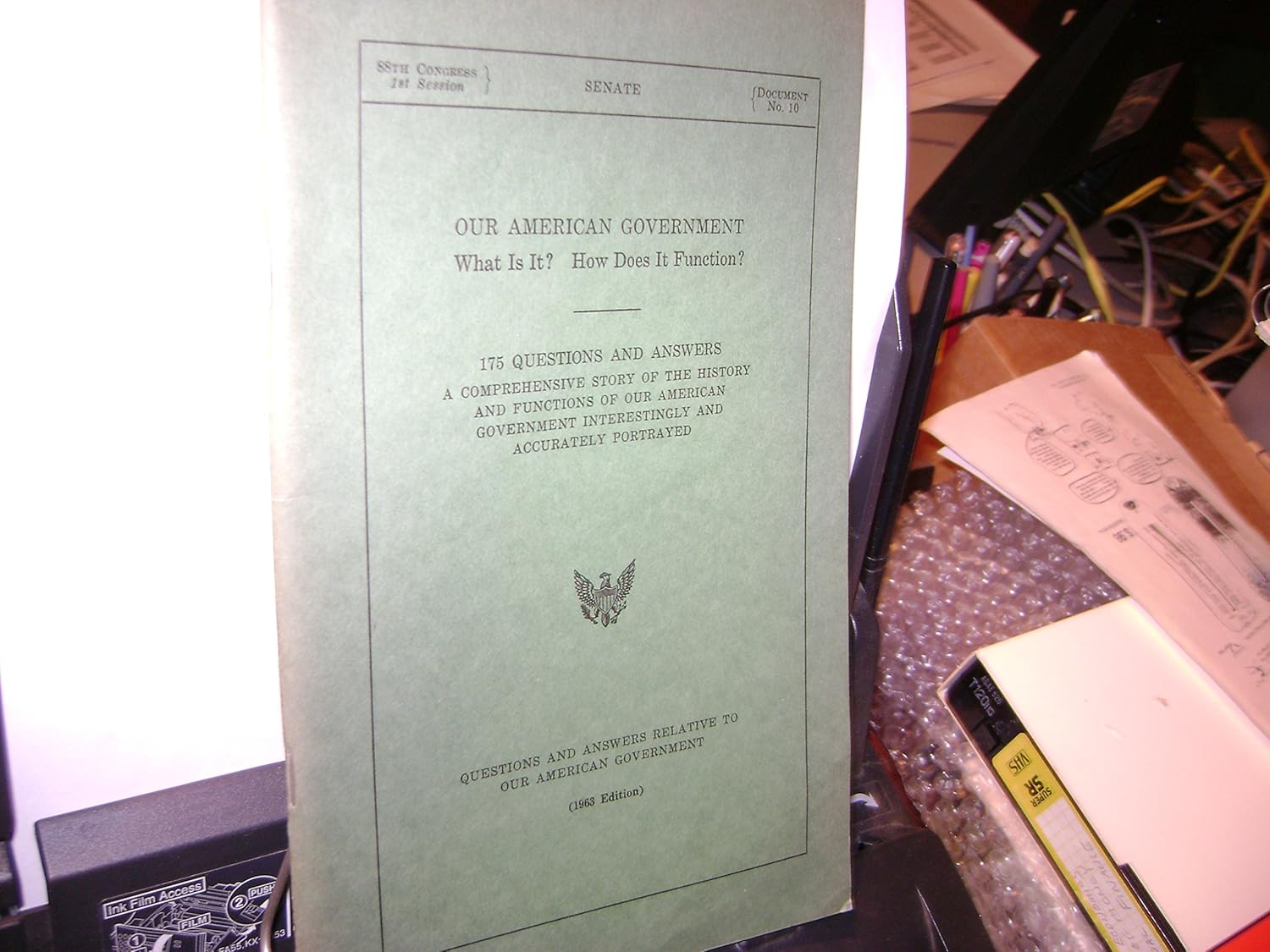 Our American Government: What Is It? How Does It Function? (Questions ...