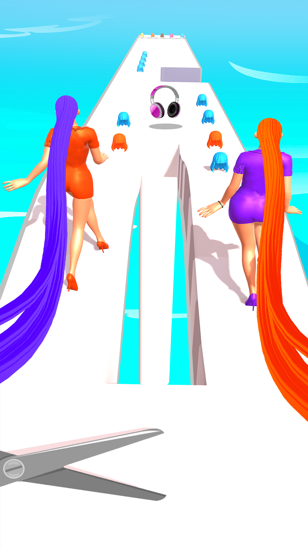 Hair Challenge Race Fashion Makeover - 3D Fun Run Games 2025 - App on ...