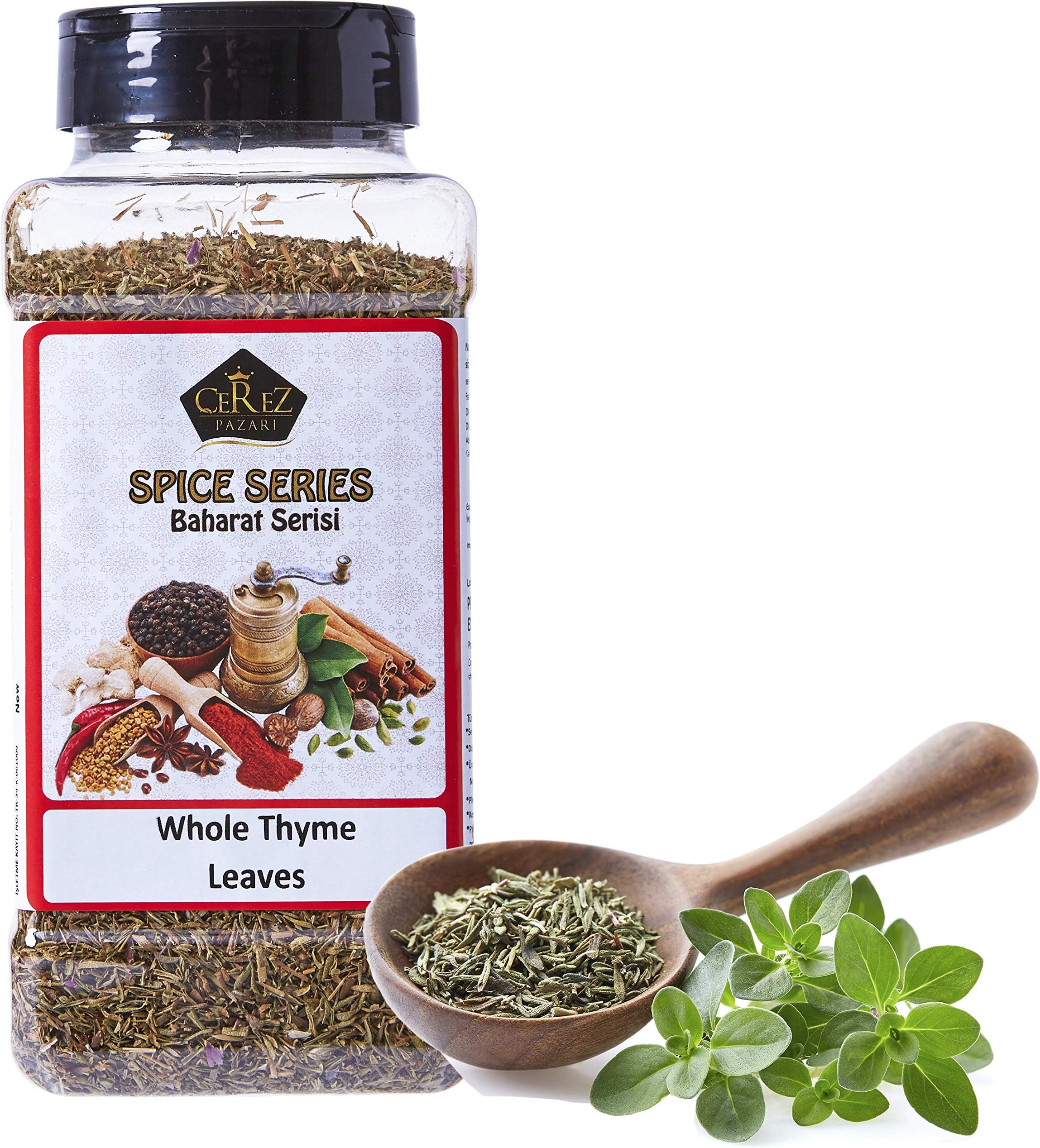 Amazon.com: Amazon Brand - Happy Belly Thyme Ground, 2 ounce (Pack of 1)
