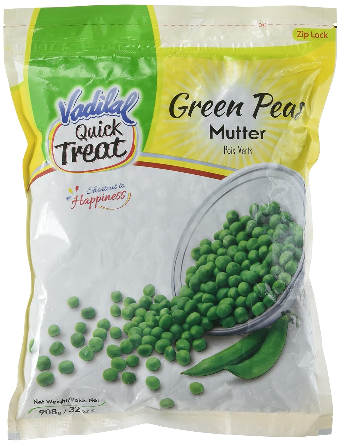 Amazon.com : Vadilal, Green Peas Mutter, 908 Grams(gm) : Grocery ...