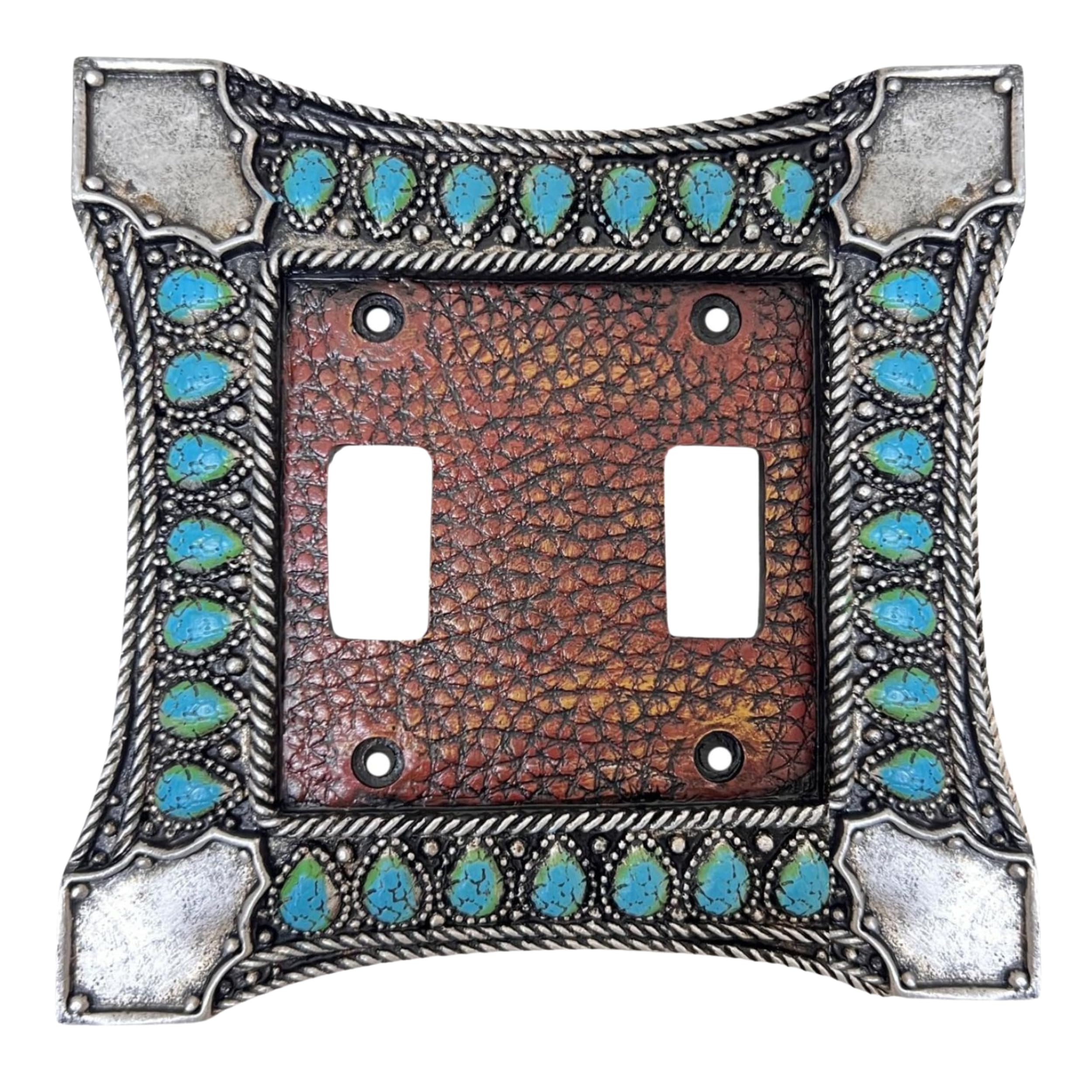 Double Toggle Switch Decorative Wall Plate (2-Gang) - Light Switch ...