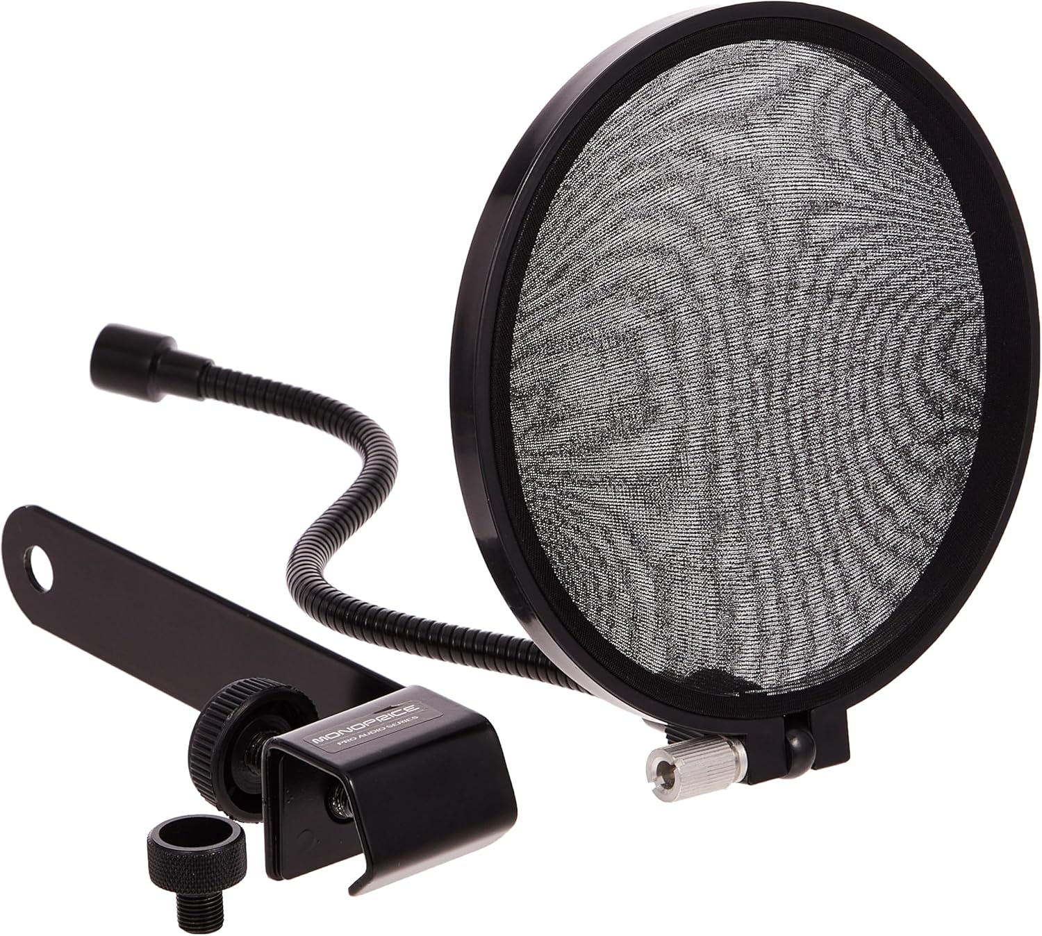 Amazon.com: Monoprice Dual-Screen Microphone Pop Filter - 6.1-Inch ...