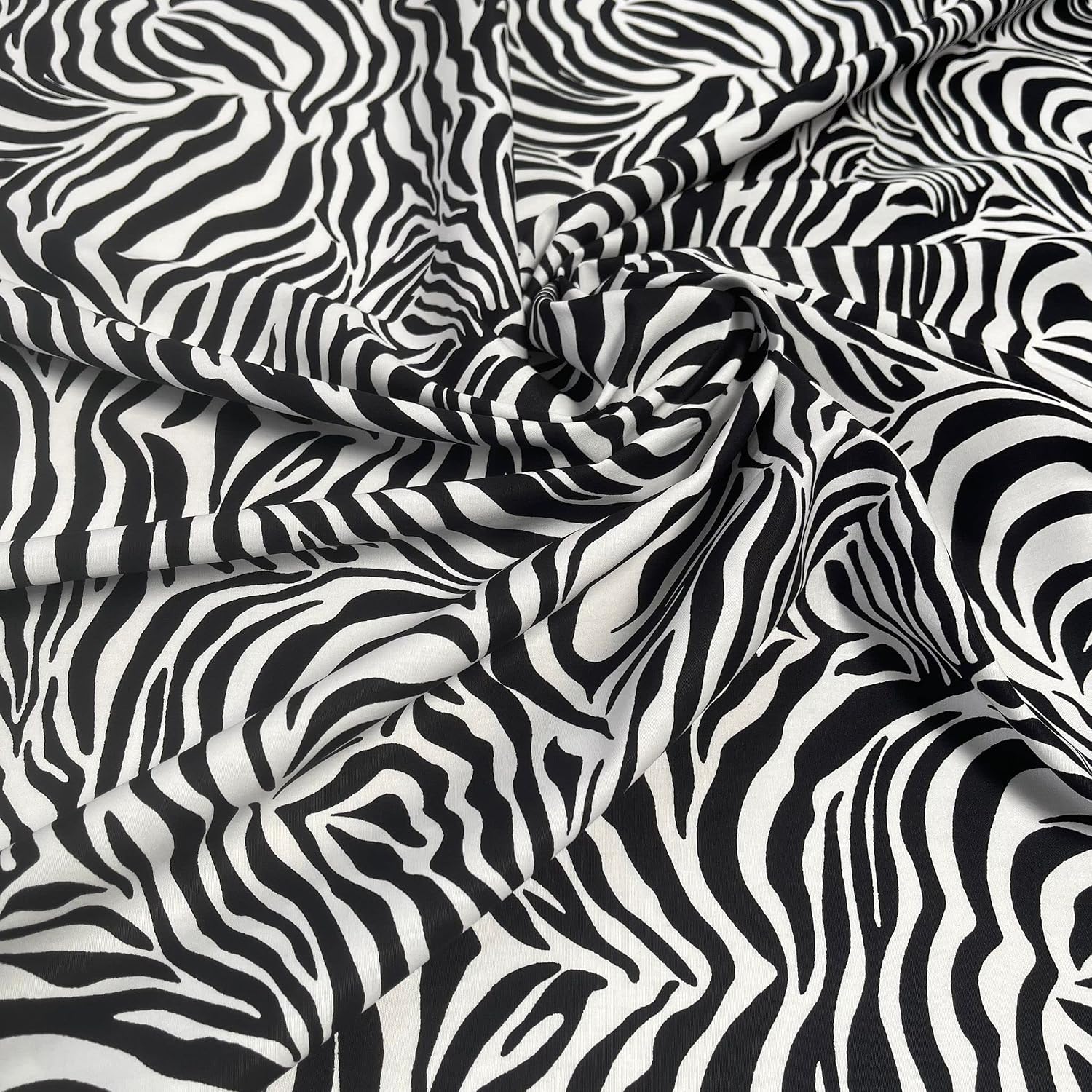 Pure Cotton poplin Leopard Lynx Cheetah Zebra Animal Fabric Material ...