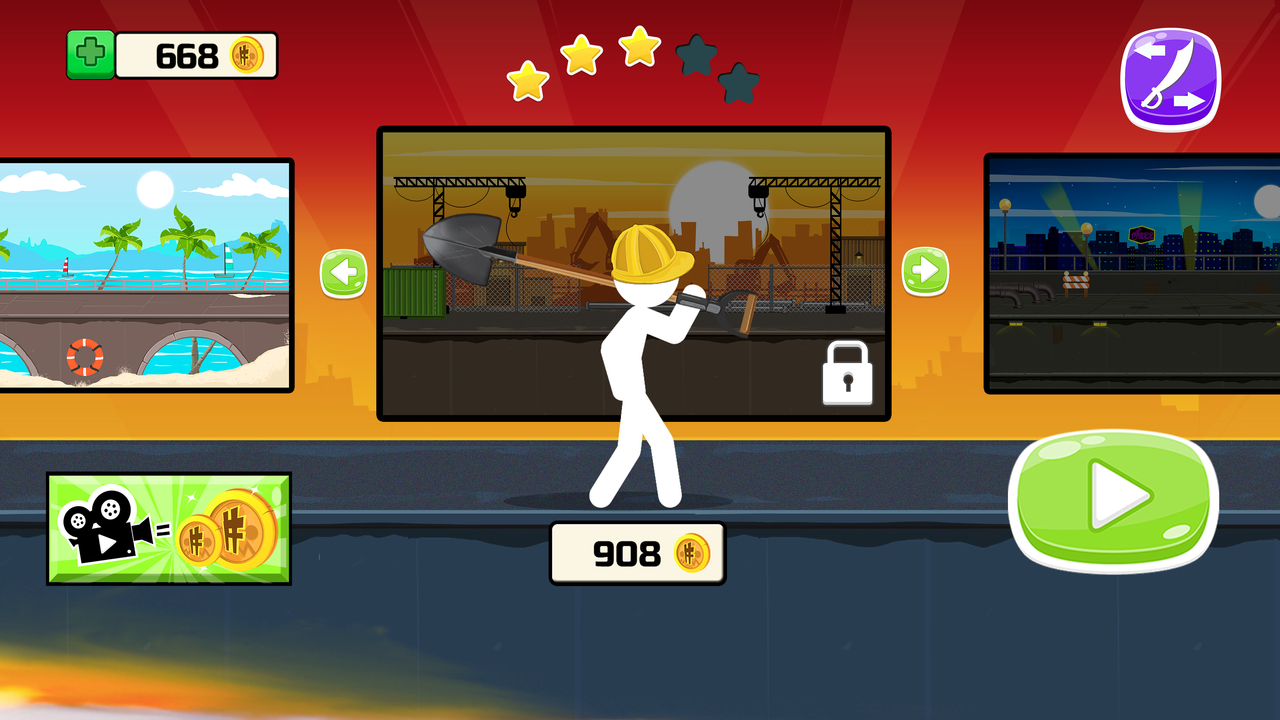 Stick Warrior : Action Game for TV - App on Amazon Appstore