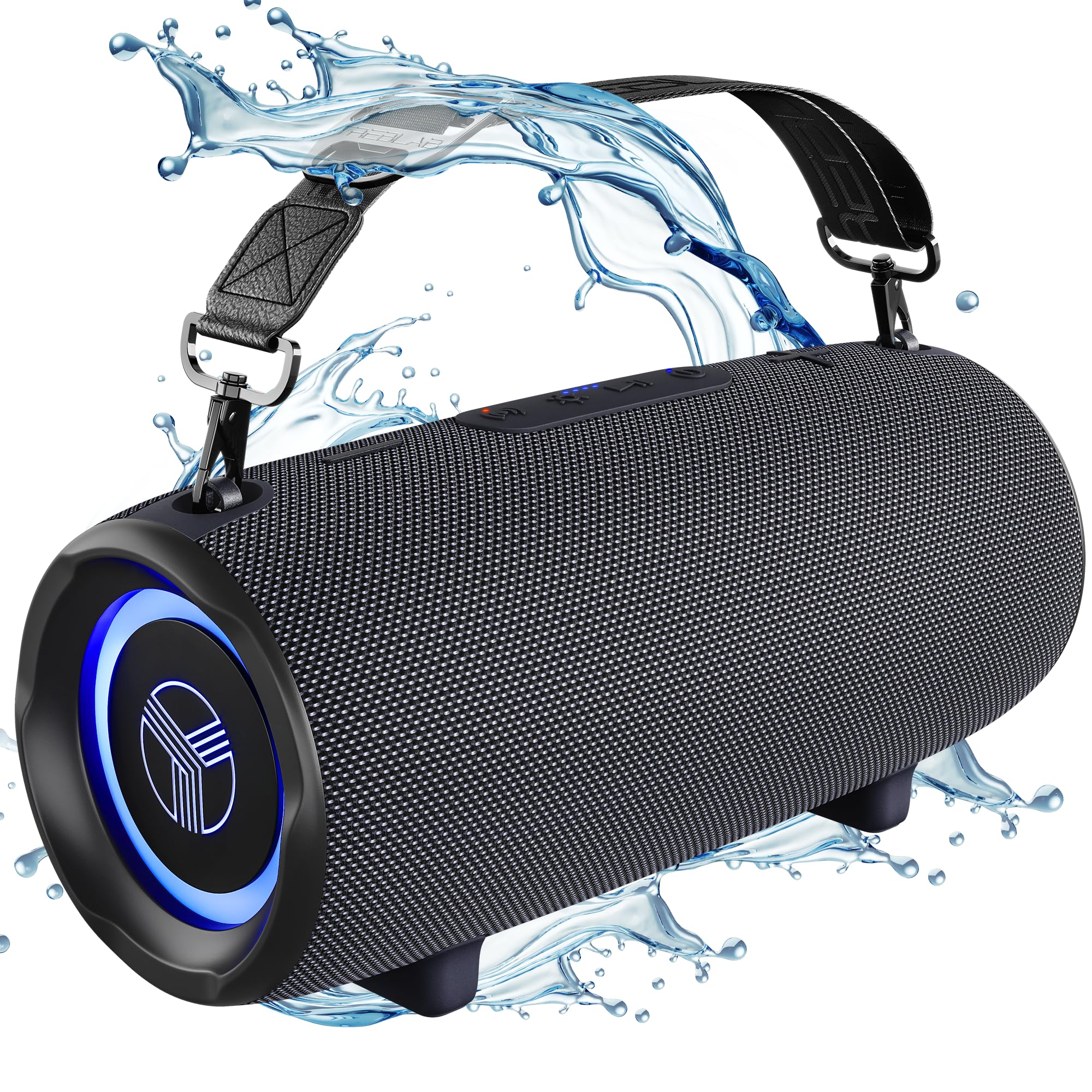 Amazon.com: TREBLAB HD-Max - Large Bluetooth Speaker, Loud 60W Stereo ...