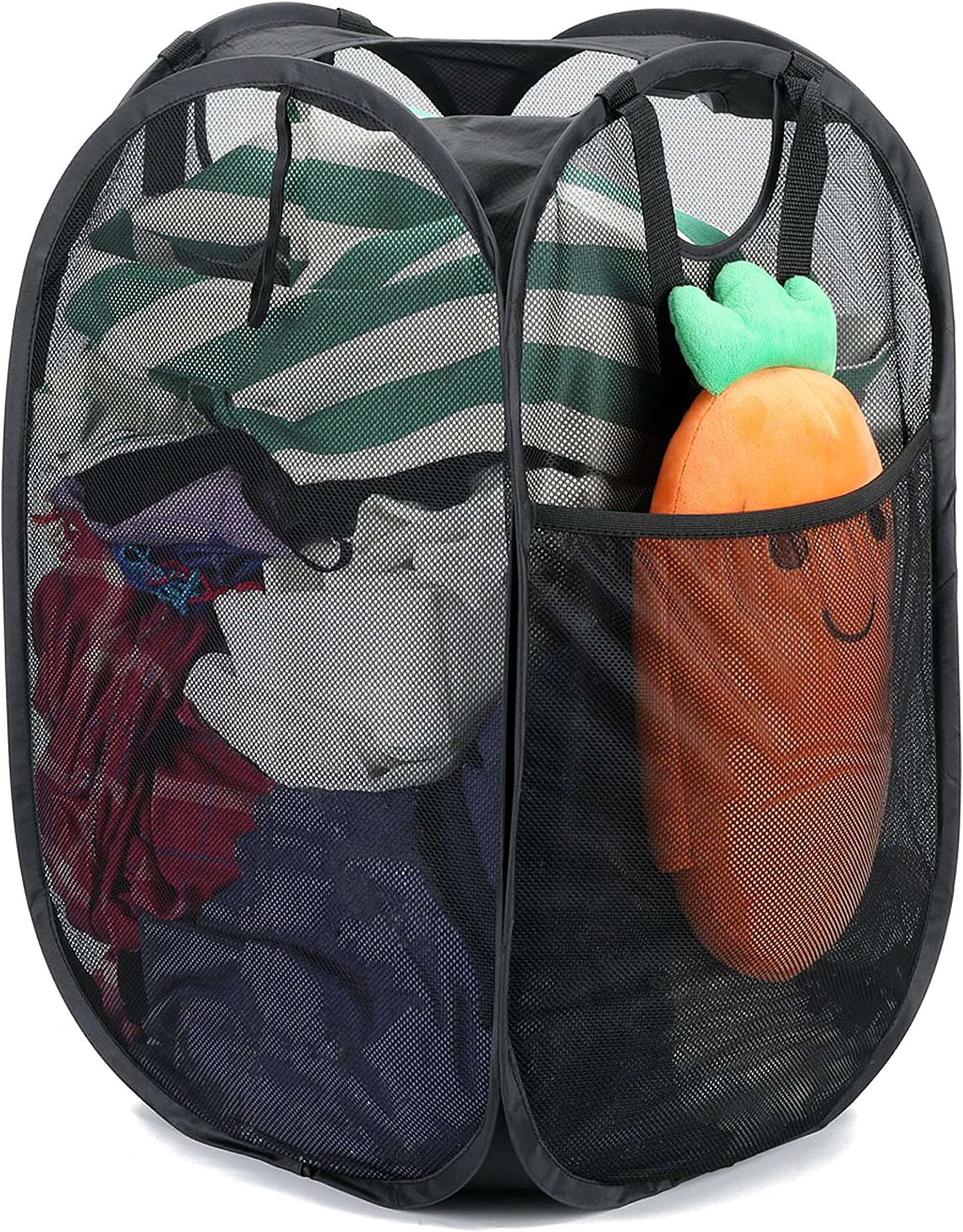 Amazon.com: Pop Up Hamper, 1 PCS Mesh Pop Up Laundry Hamper, Premium ...