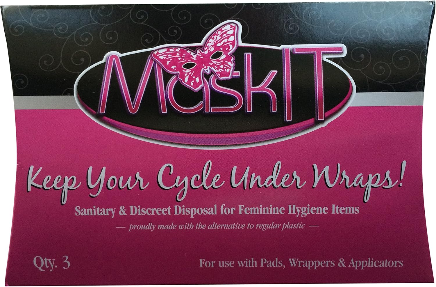 Amazon.com: MaskIT Travel Pack Pouches, Large Box-for use with Pads ...