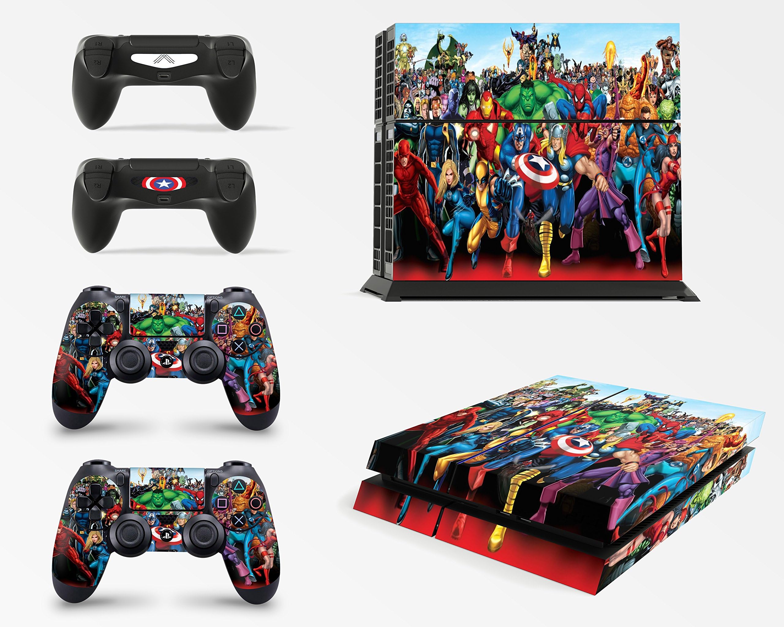 Amazon.com: Vanknight Vinyl Decal Skin Stickers Cover for Regular PS4 ...