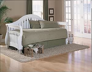 Amazon.com: Bundle-98 Fraser Daybed (3 Pieces) Finish: Frost : Home ...