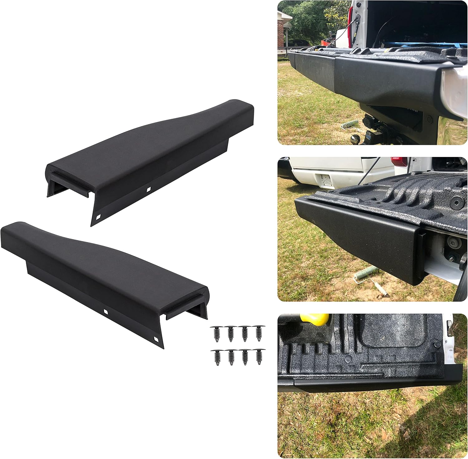 Amazon.com: ECOTRIC Tailgate Flexible Molding Trim Compatible with 2008 ...