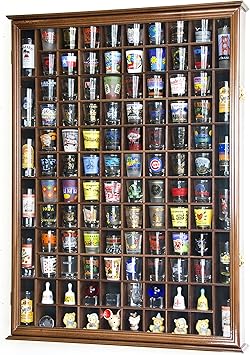 Amazon.com | 108 Shot Glass Shotglass Shooter Display Case Holder ...