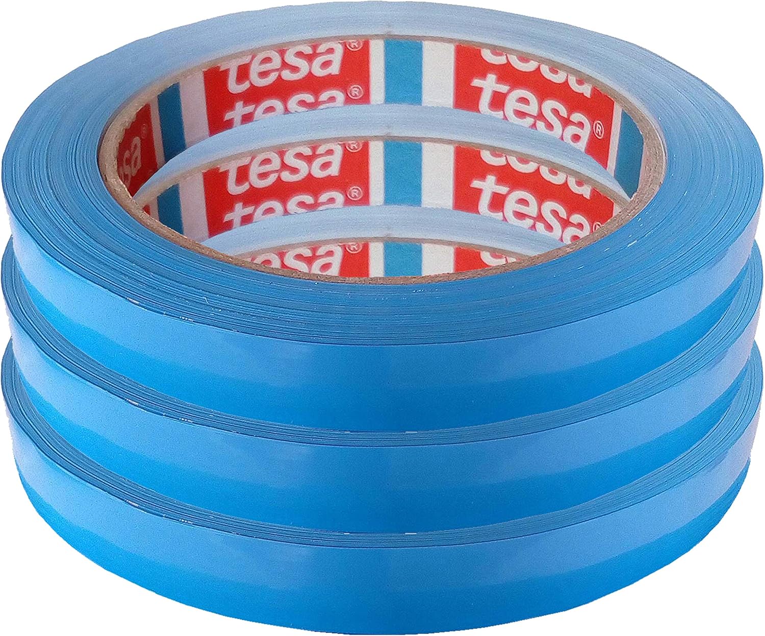 TESA Klebeband Markierungsband tesafilm 4204 PVC blau, 12mmx66m | Ideal ...