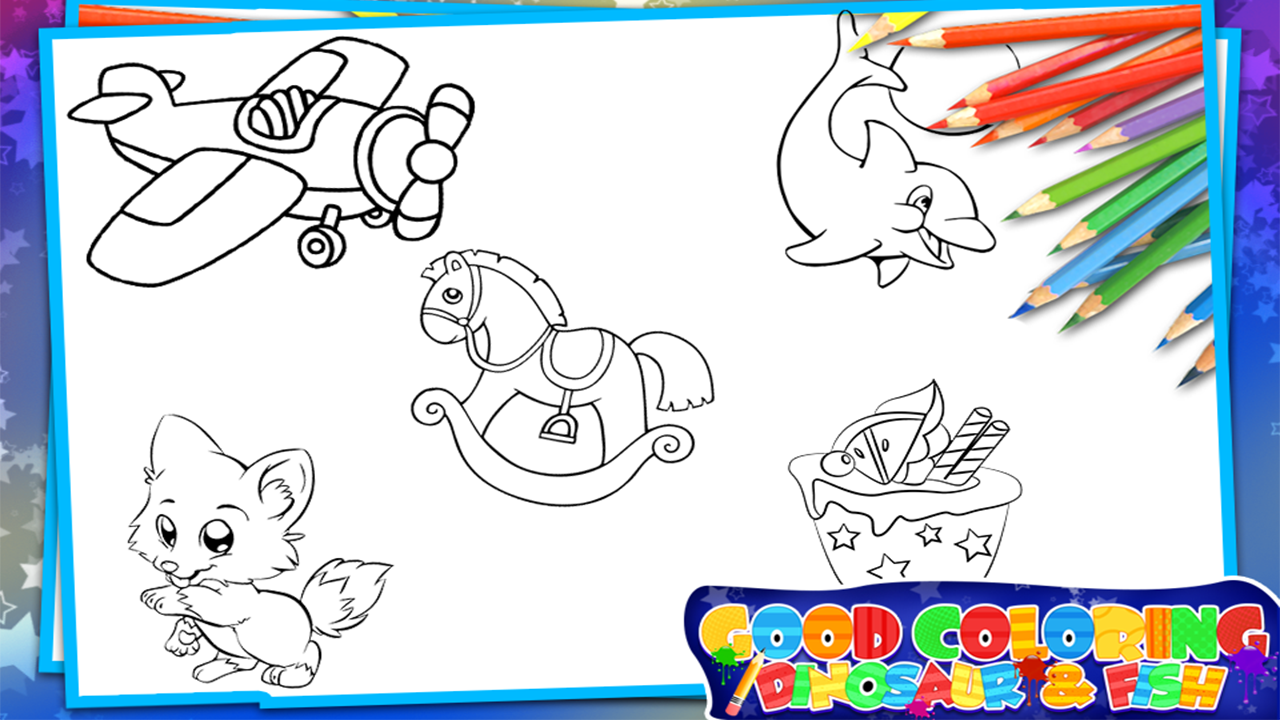 Finger Painting Coloring Book For Kids & Toddlers - App on Amazon Appstore