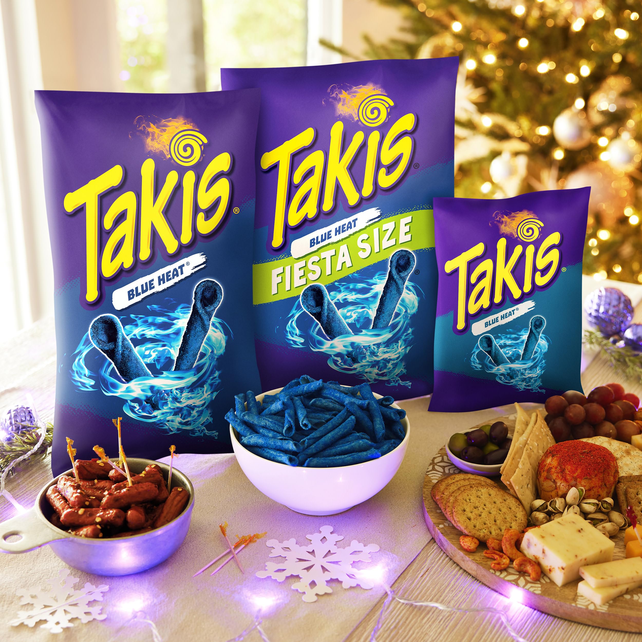 Snapklik.com : Takis Blue Heat 6 Pc / 3.25 Oz Snack Size Case