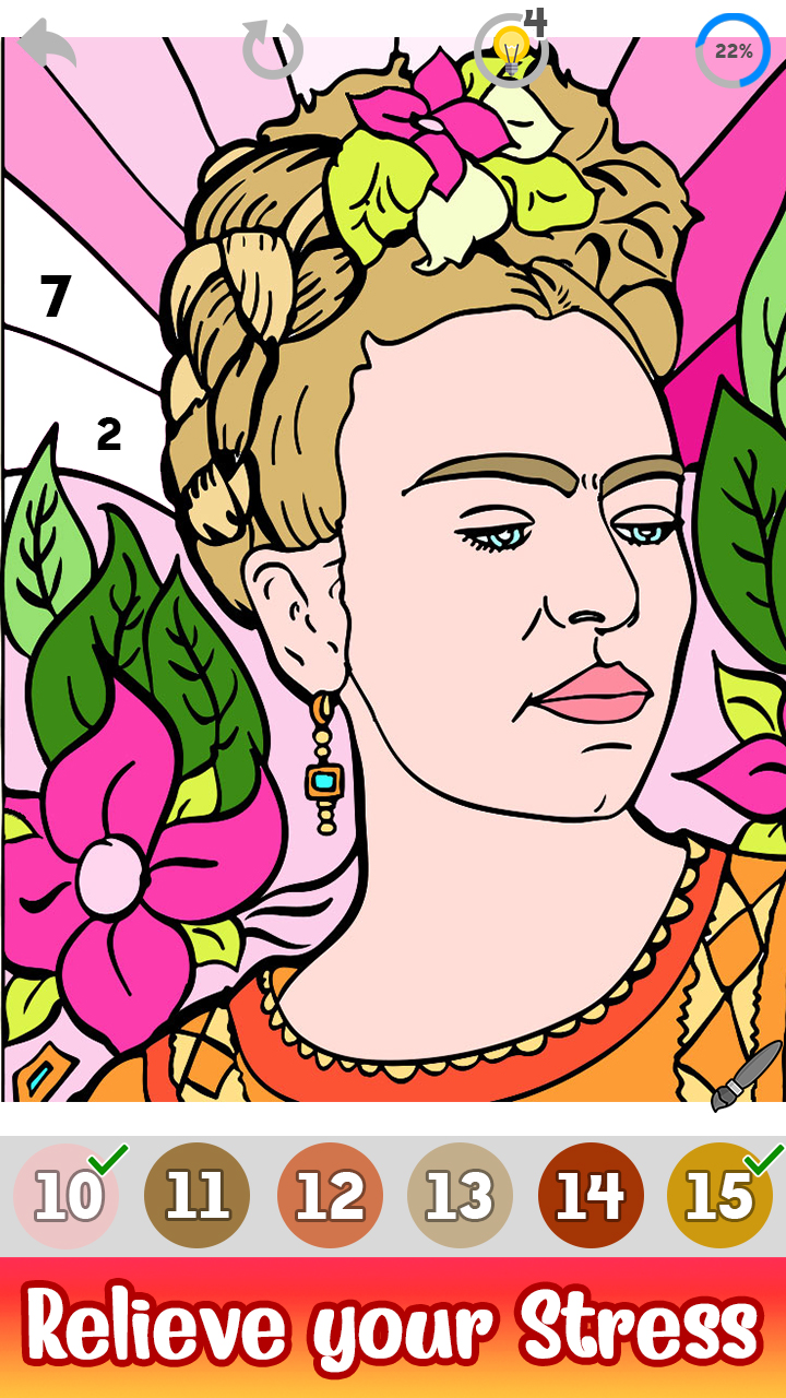 Mexico Color By Number - Grownup Glitter Paint + Crayon Coloring Pages ...
