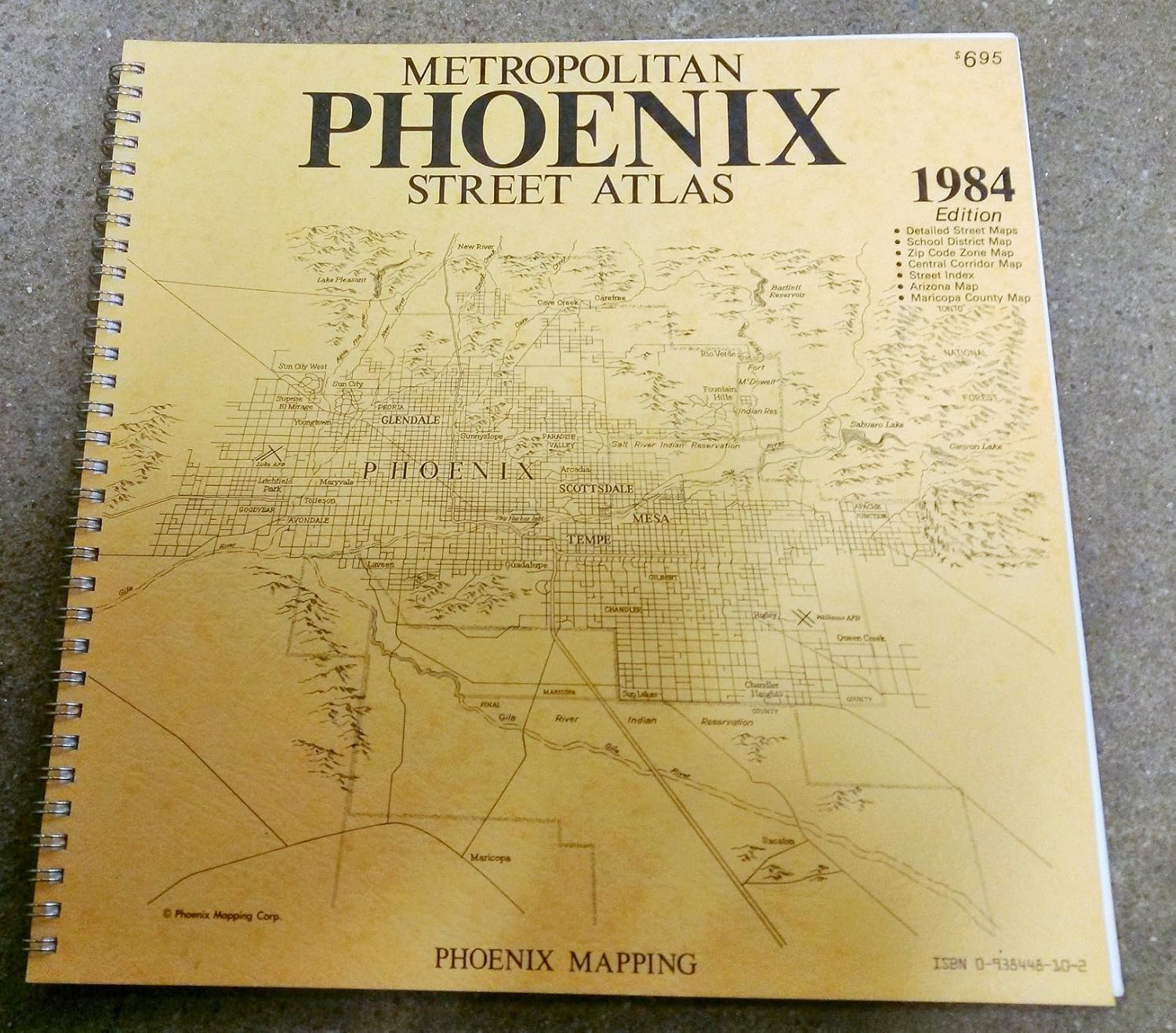 Metropolitan Phoenix street atlas: Phoenix Mapping (Firm ...