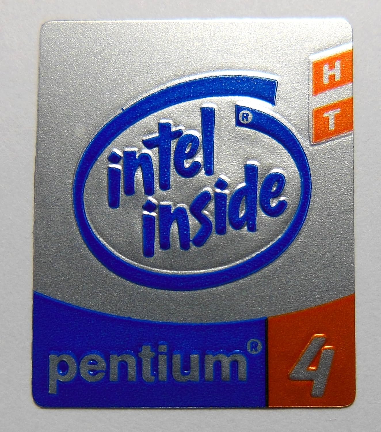 Amazon.com: VATH Sticker Compatible with Intel Inside Pentium 4 HT 19 x ...