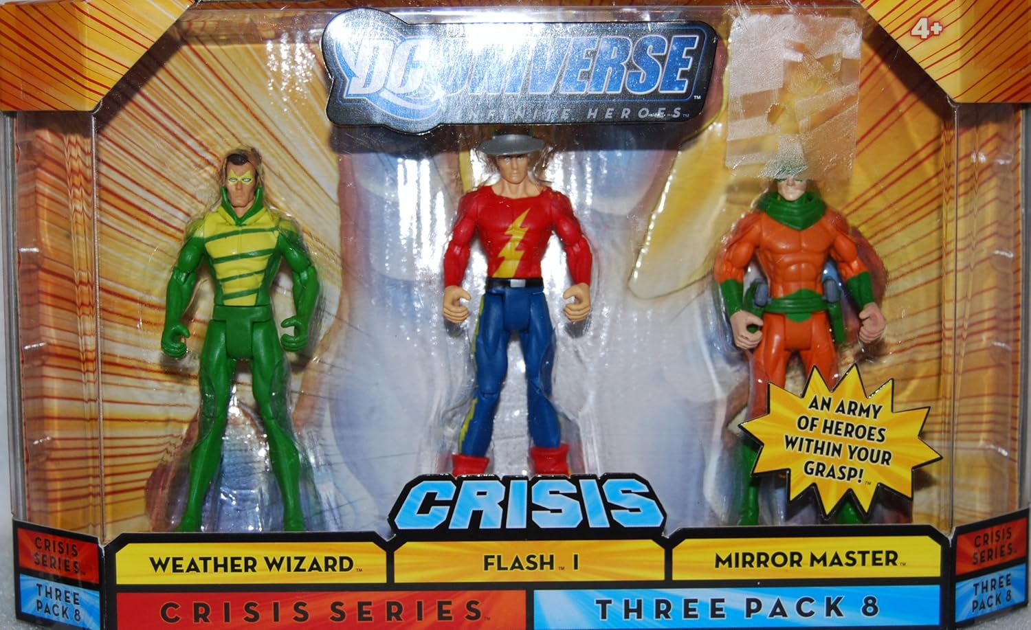Amazon.com: DC Universe Infinite Heroes with Weather Wizard, The Flash ...